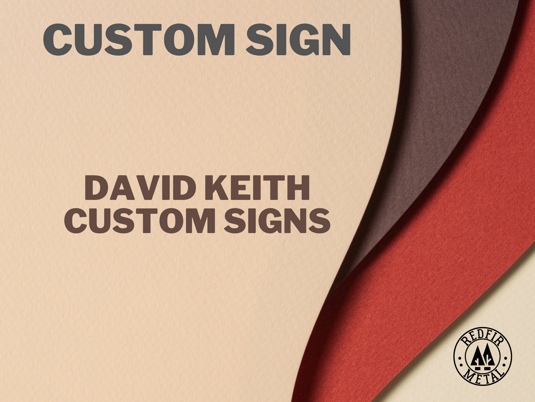 Custom/Logo Signs – REDFIR METAL